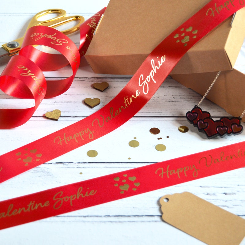 Valentine Ribbon - Etsy