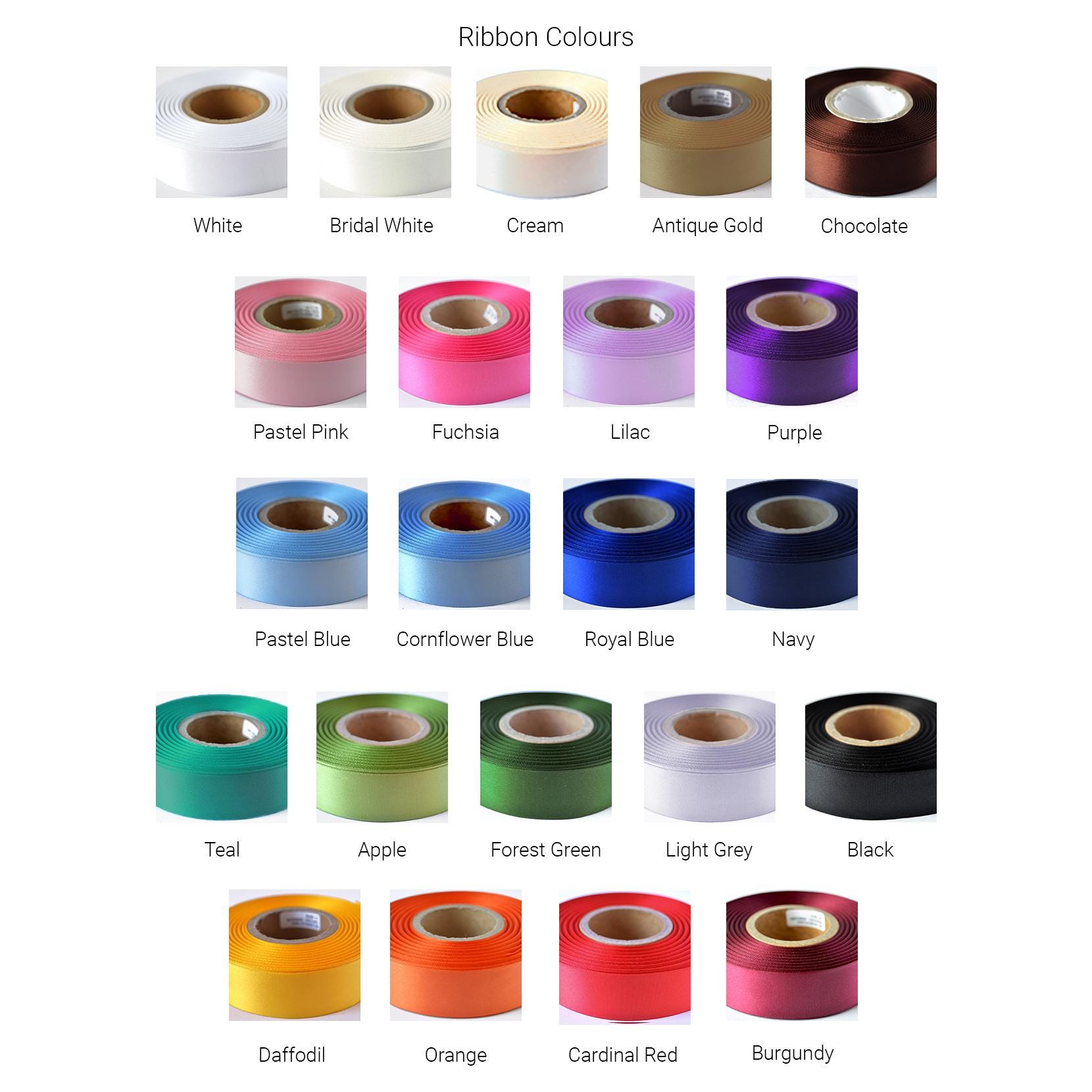 48mm Remembrance & Funeral Personalised Printed Ribbon - Etsy