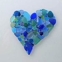 Glass Heart - Etsy