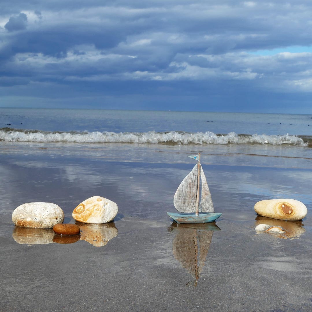 Wooden Boat Art Photo Card | Sailing Boat Yacht Card | Birthday Boat ...