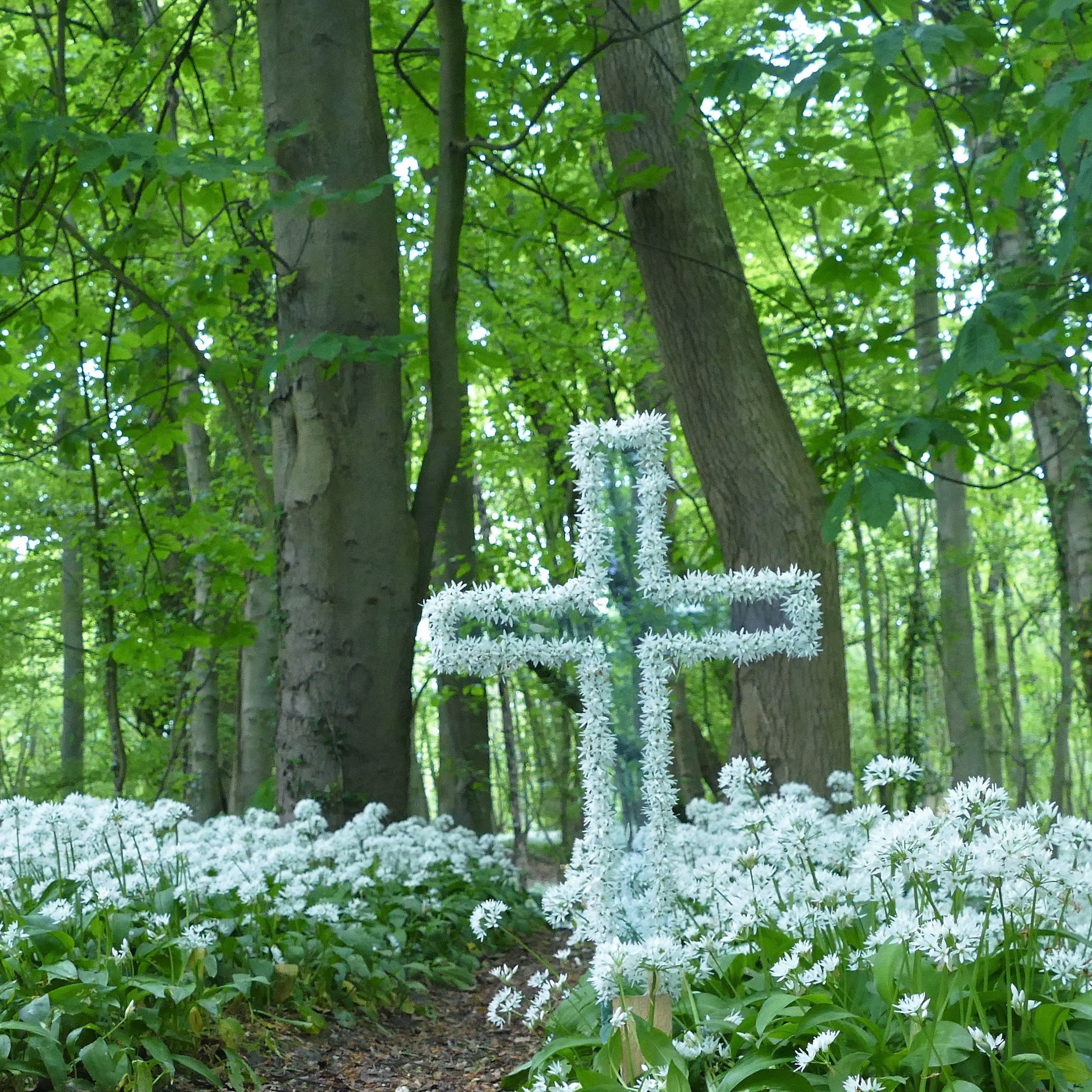 Flower Cross Cards Heartycards Celebration Cross Photo - Etsy