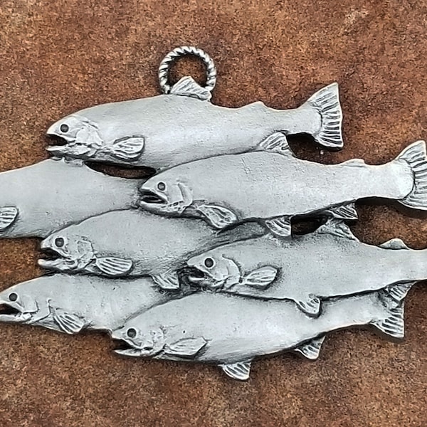 Pewter Fish - Etsy