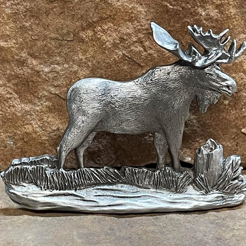 Moose Figurine - Etsy