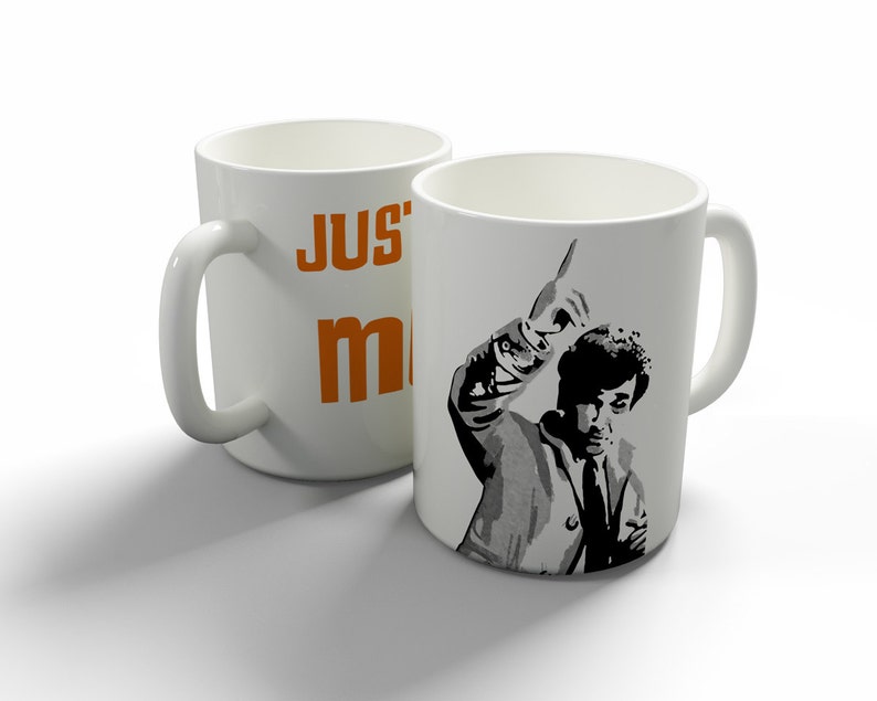 Just One More Thing Mug Inspired by Columbo / Peter Falk Great Secret ... Just One More Thing Mug Inspired by Columbo / Peter Falk Great Secret ...