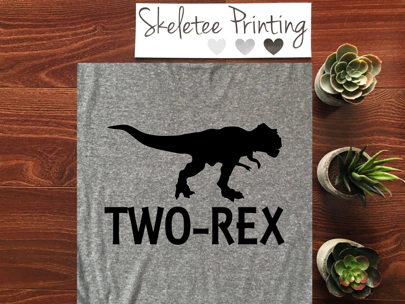 Two rex SVG // Two rex cut file Birthday shirt SVG Trex svg | Etsy