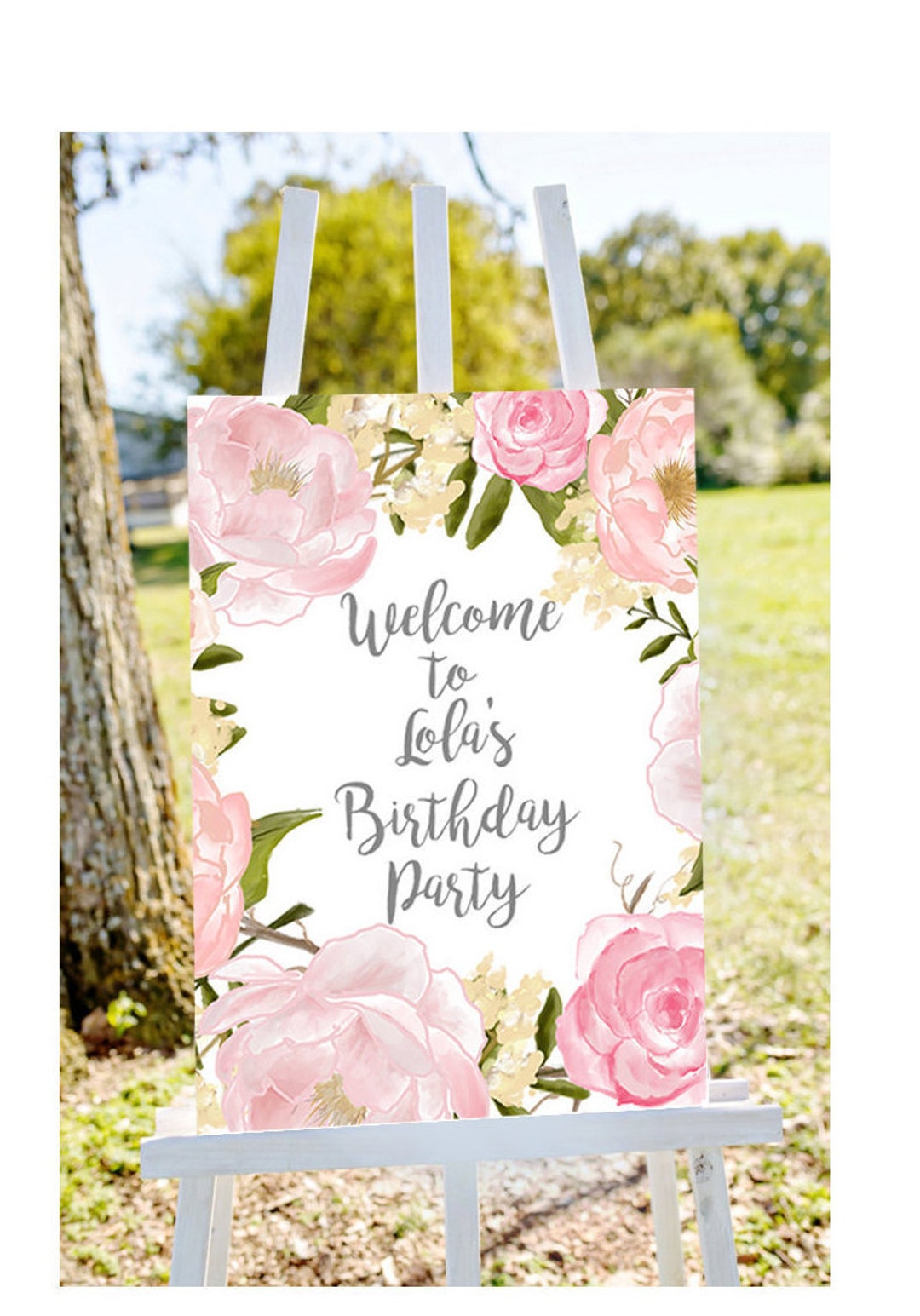 Birthday Welcome Sign, Welcome to Birthday Sign, Welcome to Party Sign ...