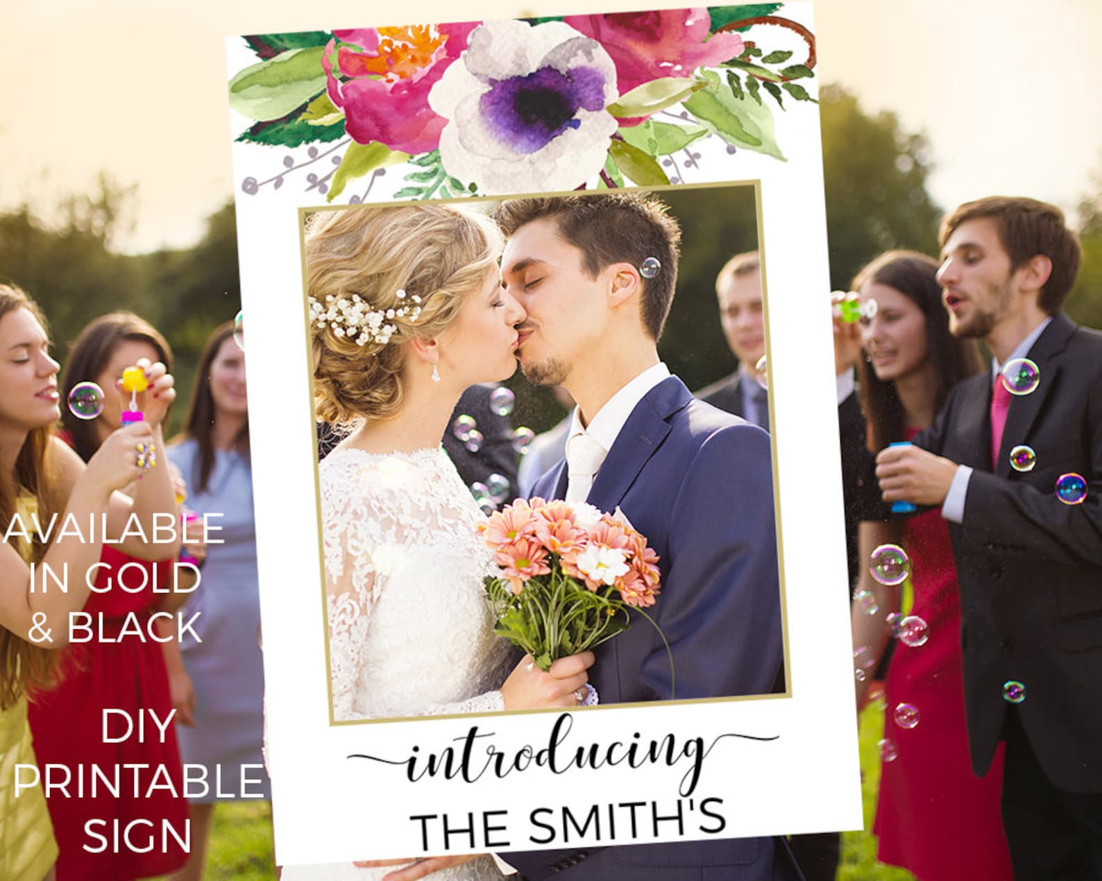 Wedding Photo Booth Frame Photo Booth Prop Wedding Photo - Etsy