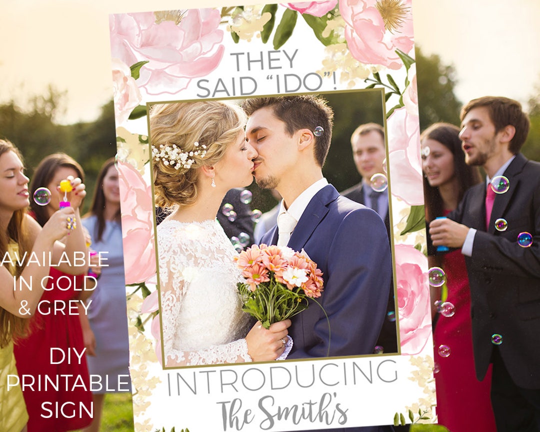 Wedding Photo Prop, Photo Prop Frame, Instagram Prop Frame, Photo Booth ...