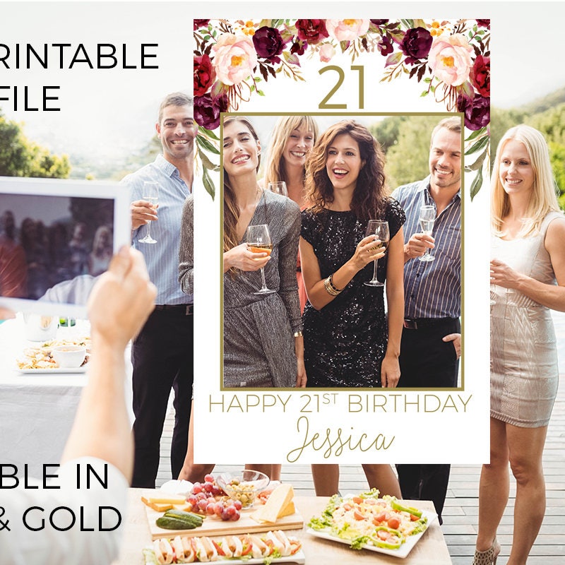 Birthday Photo Frame Prop - Etsy