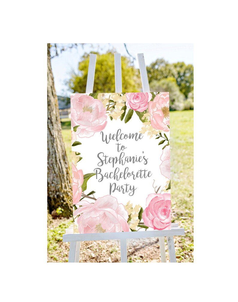 Bachelorette Welcome Sign Welcome to Bachelorette Sign - Etsy