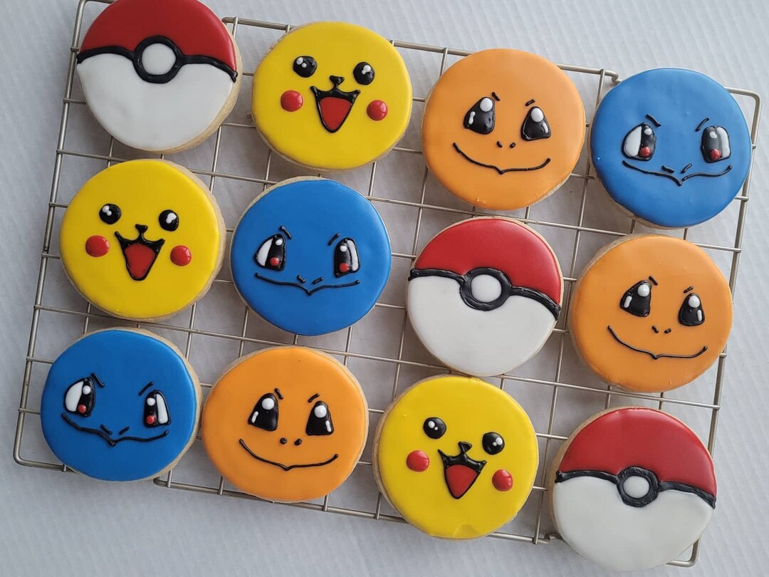 Pokémon Sugar Cookies - Etsy