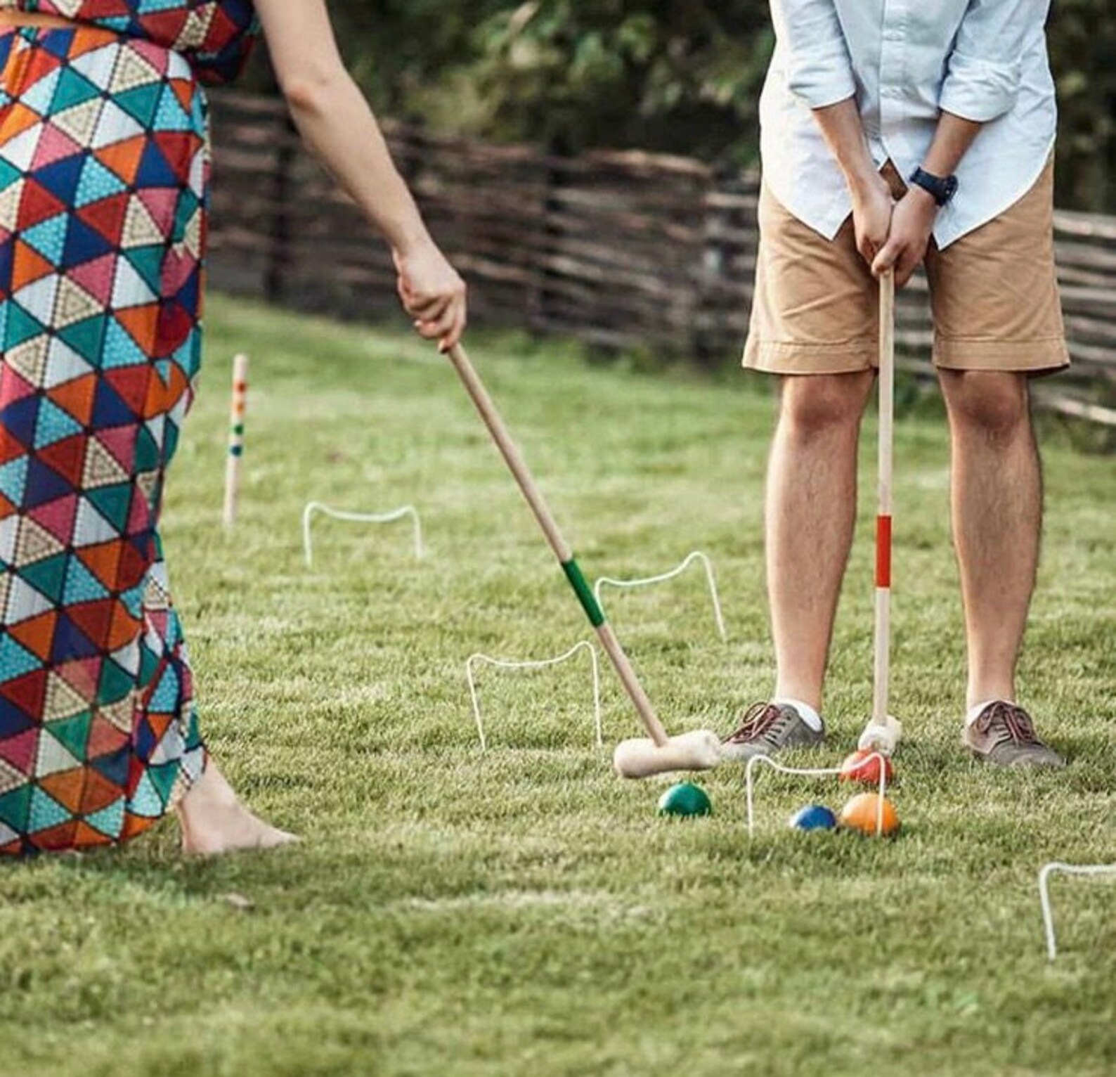 Kids/backyard Croquet | Etsy