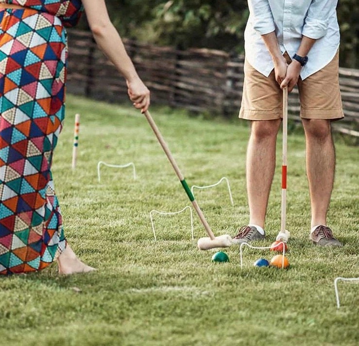 Kids/backyard Croquet | Etsy