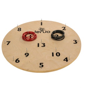 Round Wooden Giant Hookey Ring Board Lawn Game 68cm Diameter - Etsy Canada