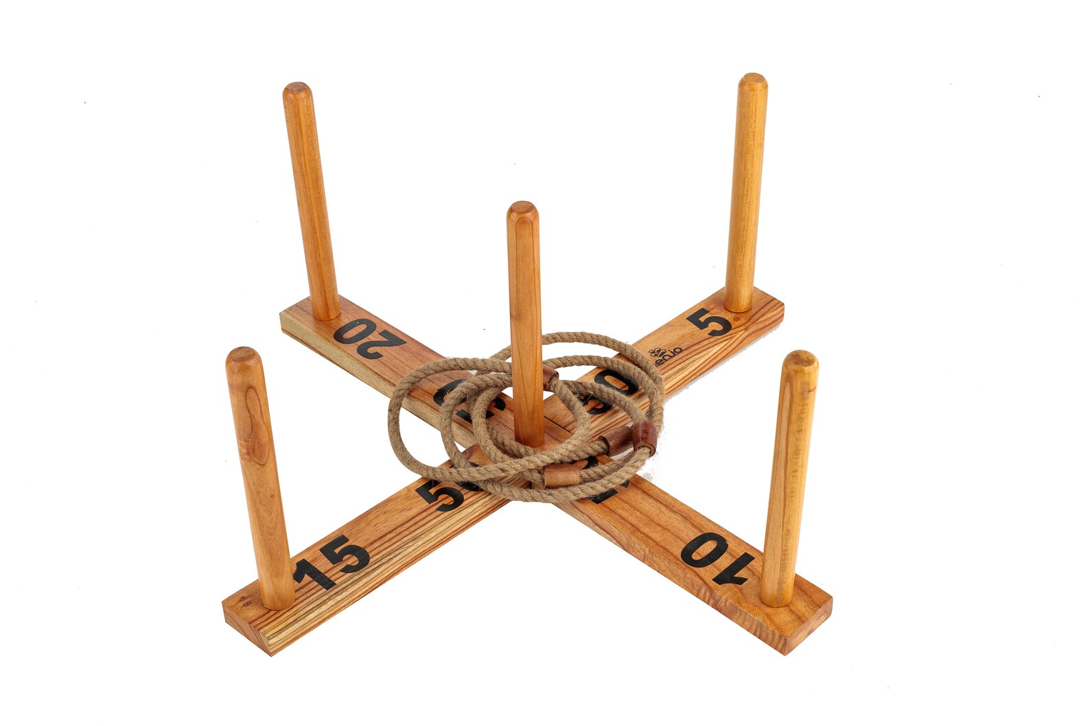 Wooden Rope Ring Toss Quoits Outdoor Game Set - Etsy Australia