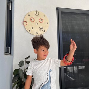 Round Wooden Giant Hookey Ring Board Lawn Game 68cm Diameter - Etsy Canada