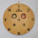 Round Wooden Giant Hookey Ring Board Lawn Game 68cm Diameter - Etsy Canada