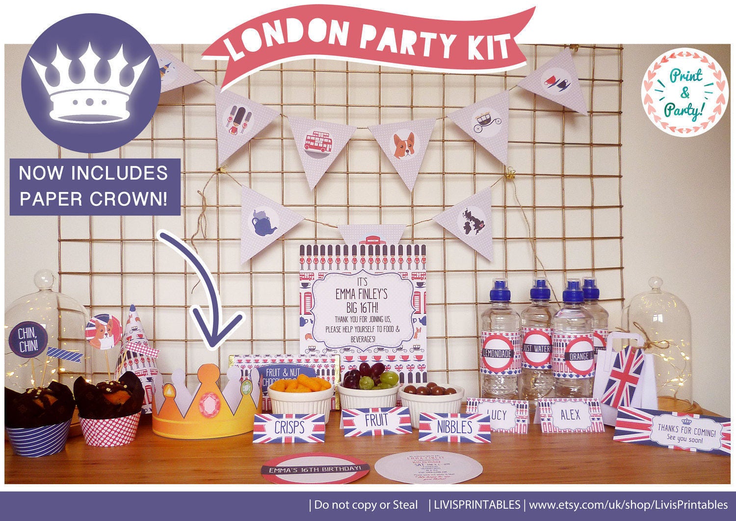 British Themed Party