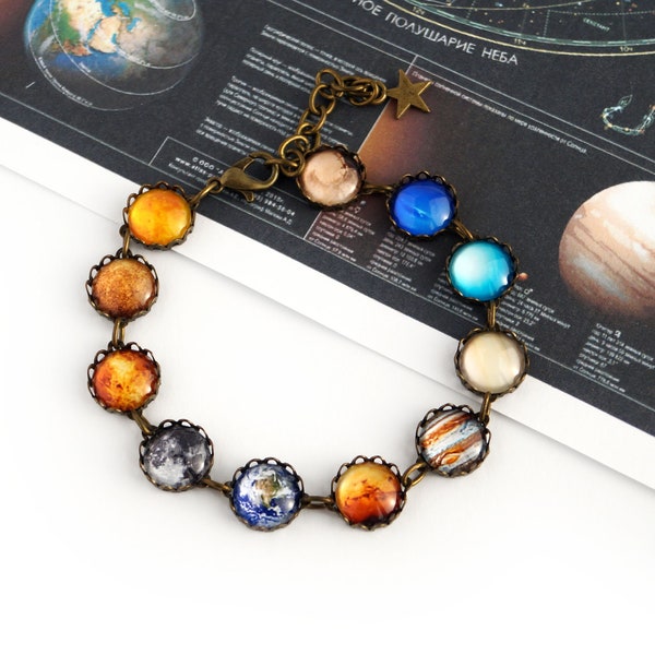 Solar System Bracelet - Etsy