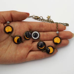 Solar Eclipse Necklace Solar System Pendant Sun Necklace Total Solar ...