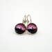 Horsehead Nebula Drop Earrings, Purple and Black Galaxy Universe ...