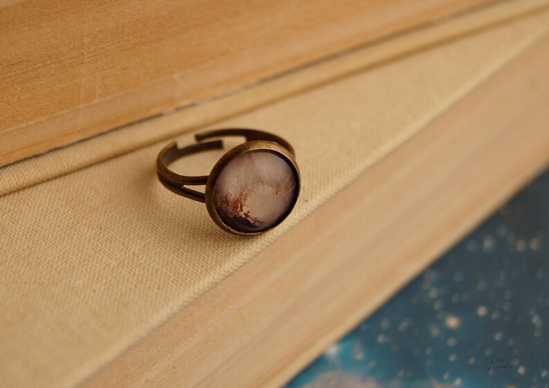Pluto Ring Space Adjustable Ring Planet Jewelry New | Etsy