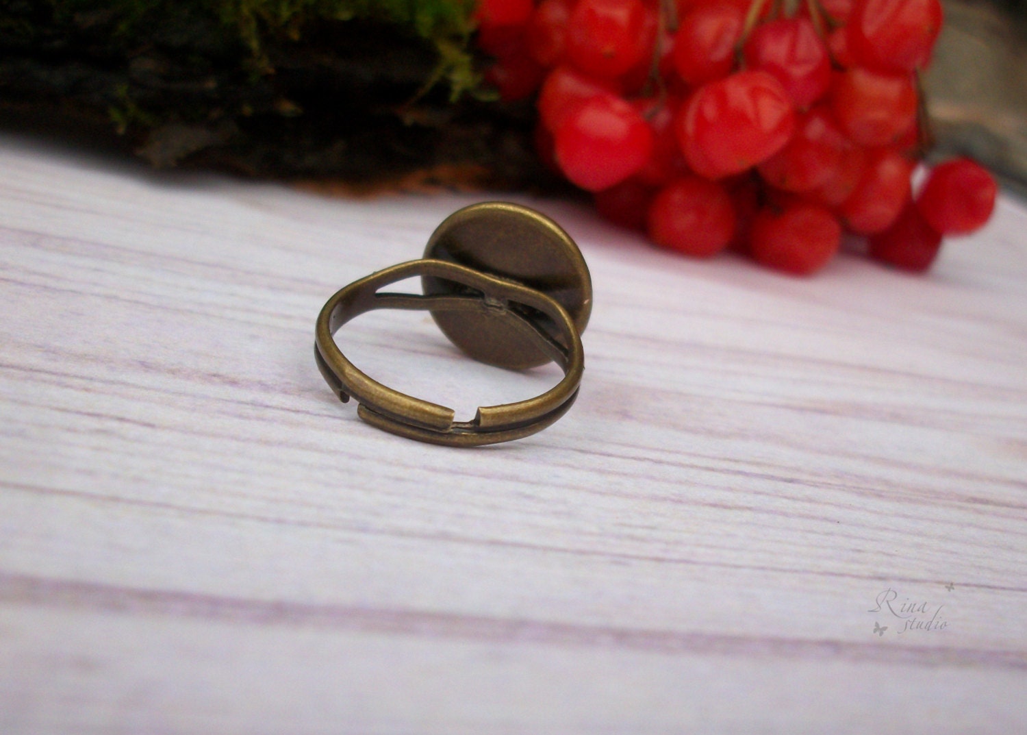 Yellow Autumn Leaves Adjustable Ring, Fall Jewelry, Yellow Fall Leaf ...