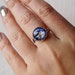 Earth Ring Adjustable Blue Planet Ring Galaxy Jewelry Space - Etsy