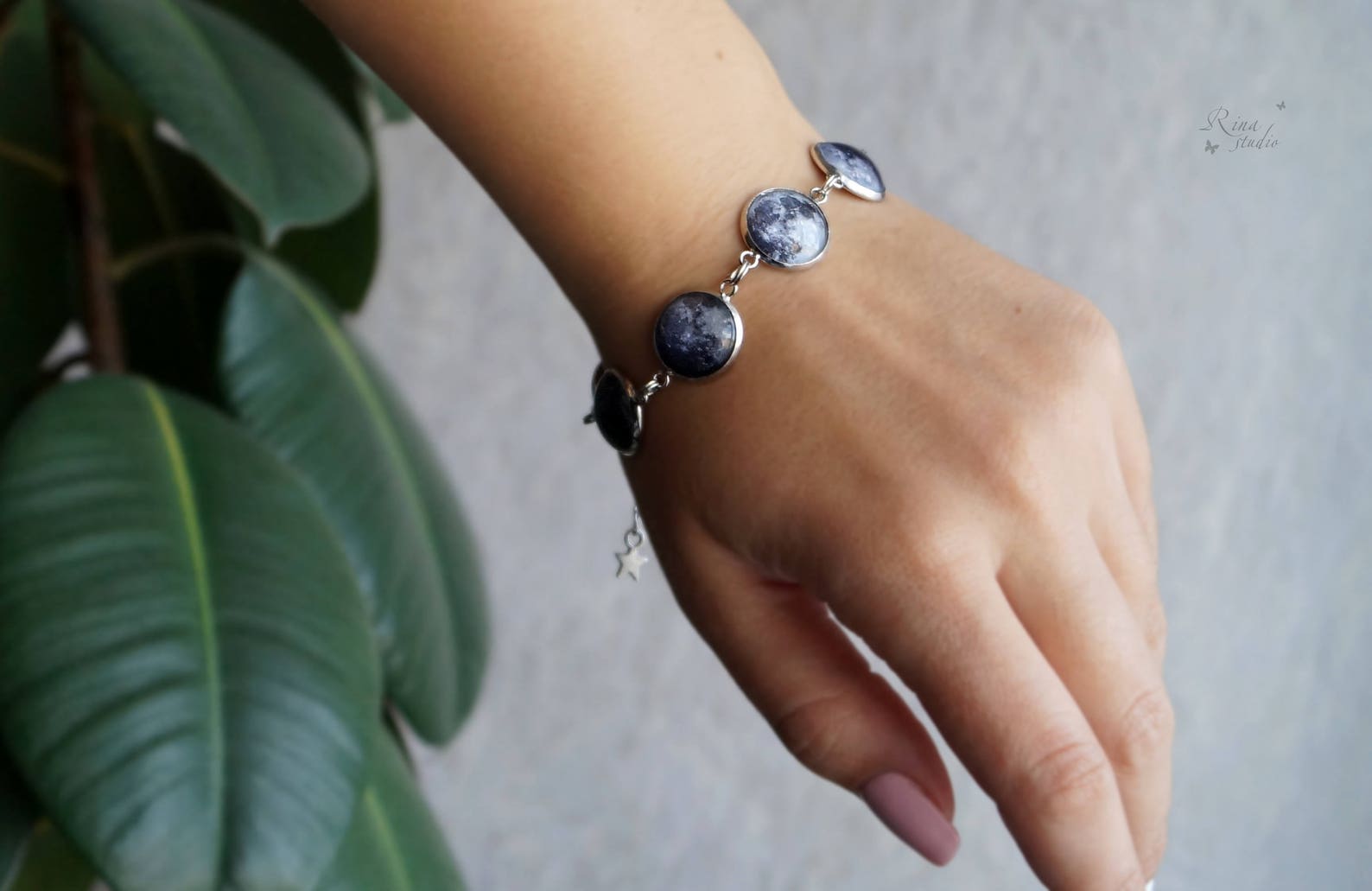 Moon Phase Bracelet Phases of the Moon Astronomy Gifts - Etsy