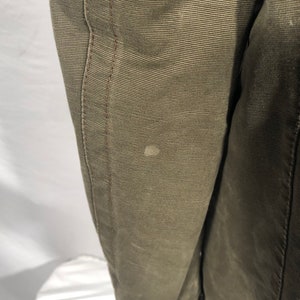Vintage Mens MEXX Military Style Army Winter Coat Jacket With Wool ...
