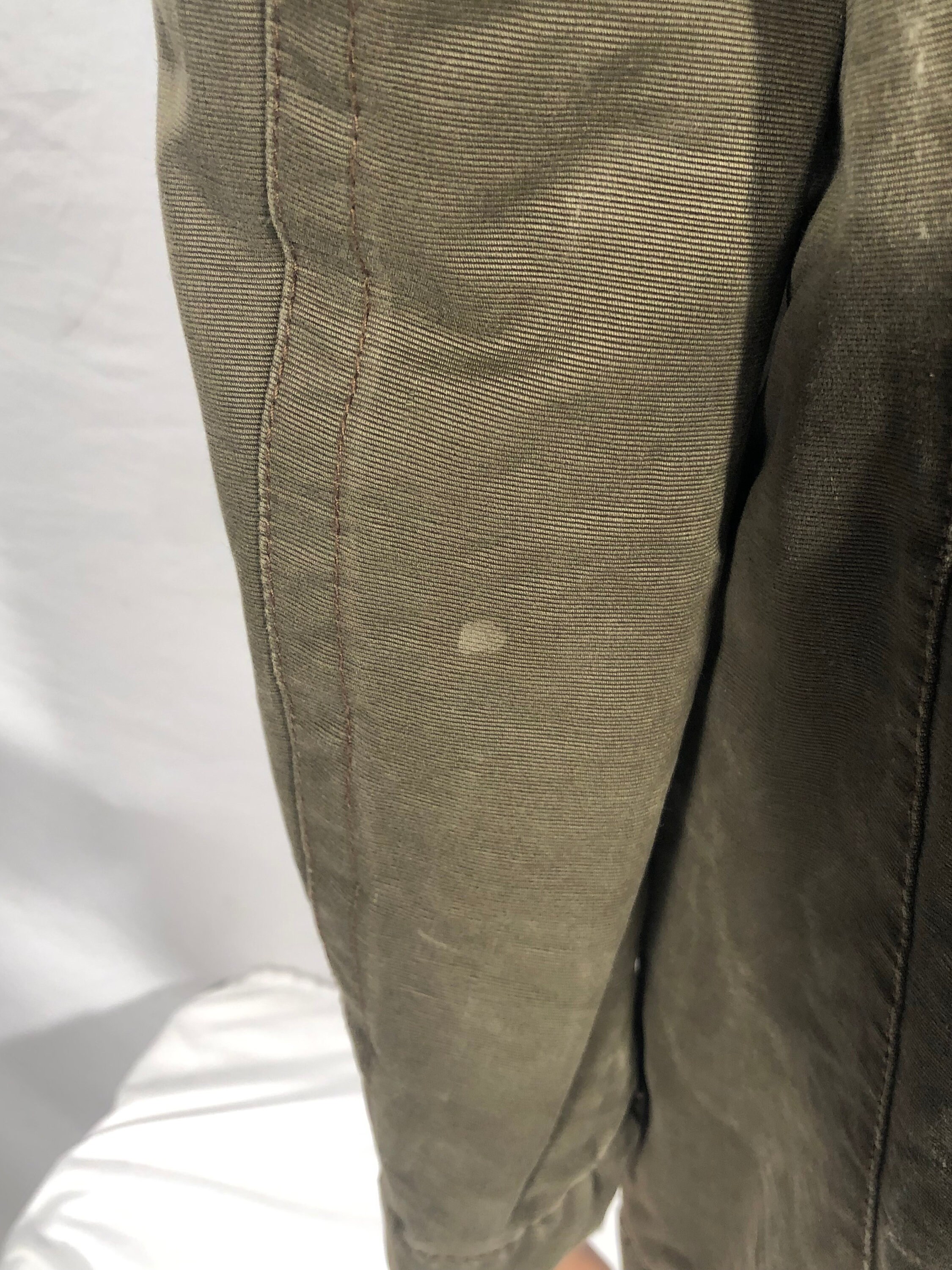 Vintage Mens MEXX Military Style Army Winter Coat Jacket With Wool ...