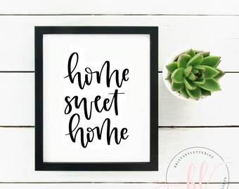 Home Sweet Home SVG Home Sweet Home Home SVG Happy Home | Etsy