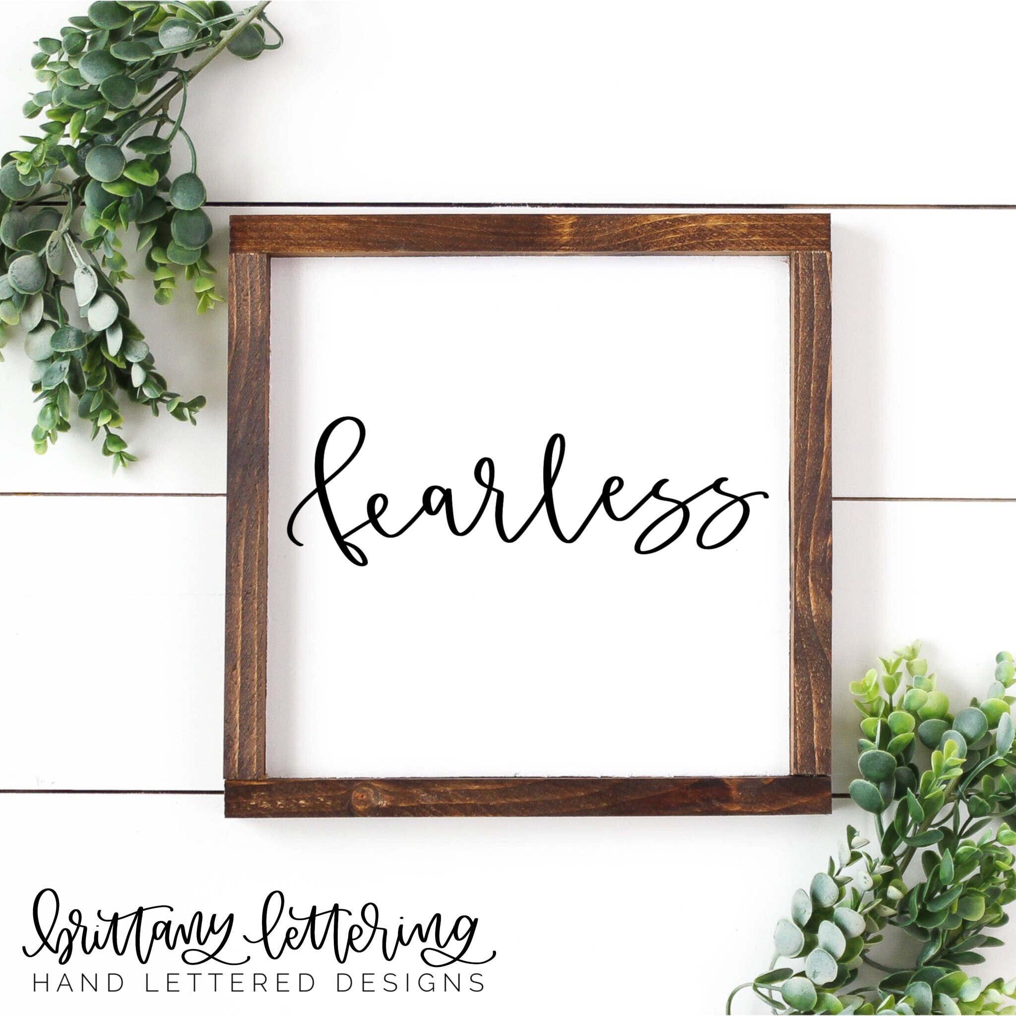 Fearless SVG Christian SVG Fearless Faith Over Fear | Etsy