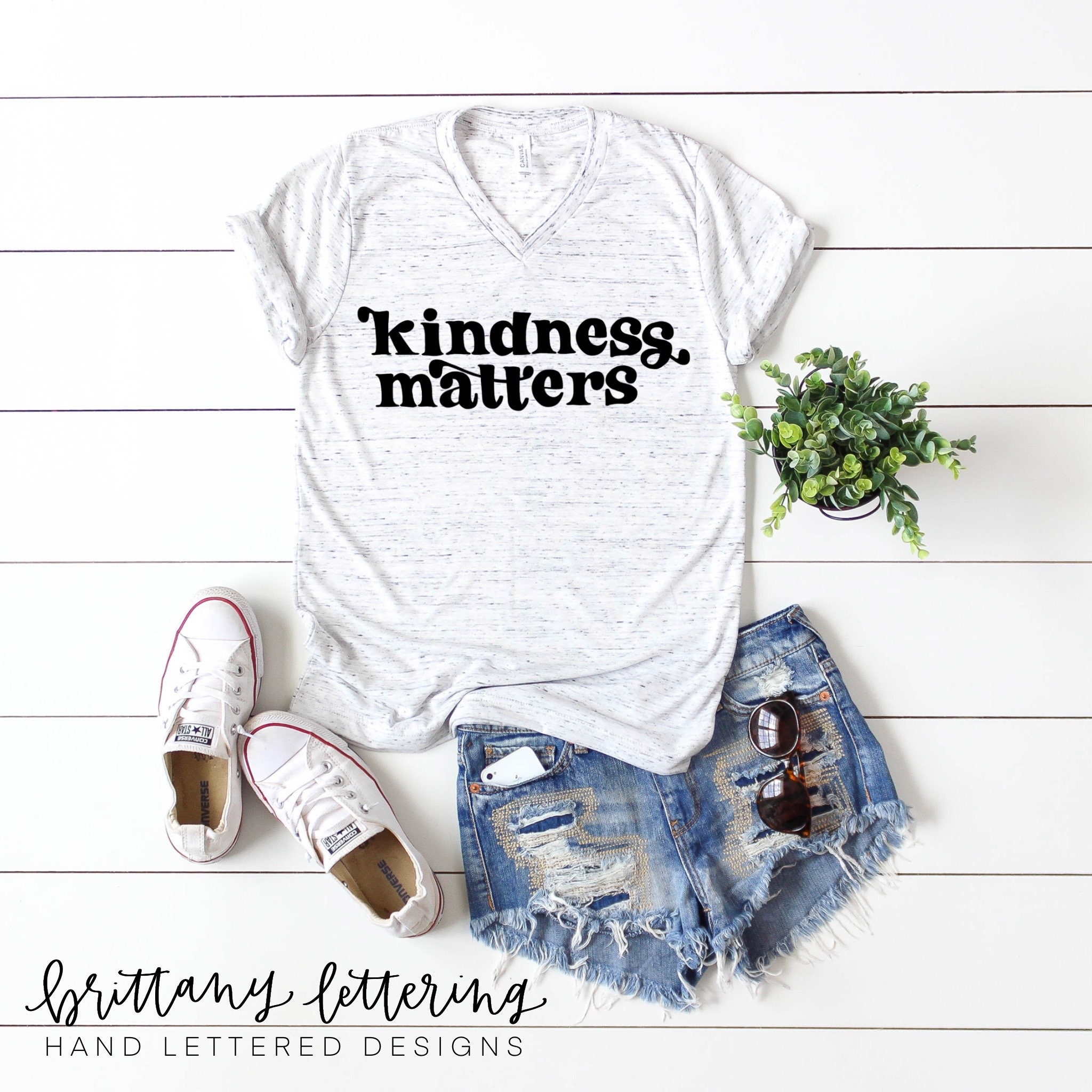 Kindness Matters SVG Hand Lettered SVG Kindness Cricut - Etsy