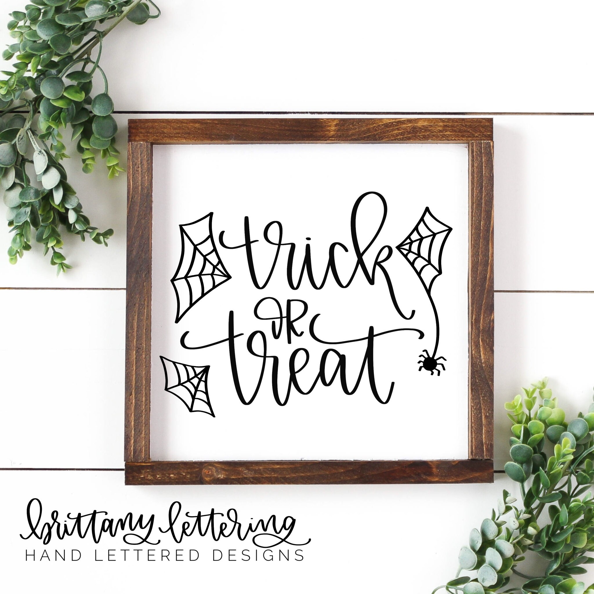 Trick or Treat SVG Trick or Treat Halloween SVG Happy | Etsy