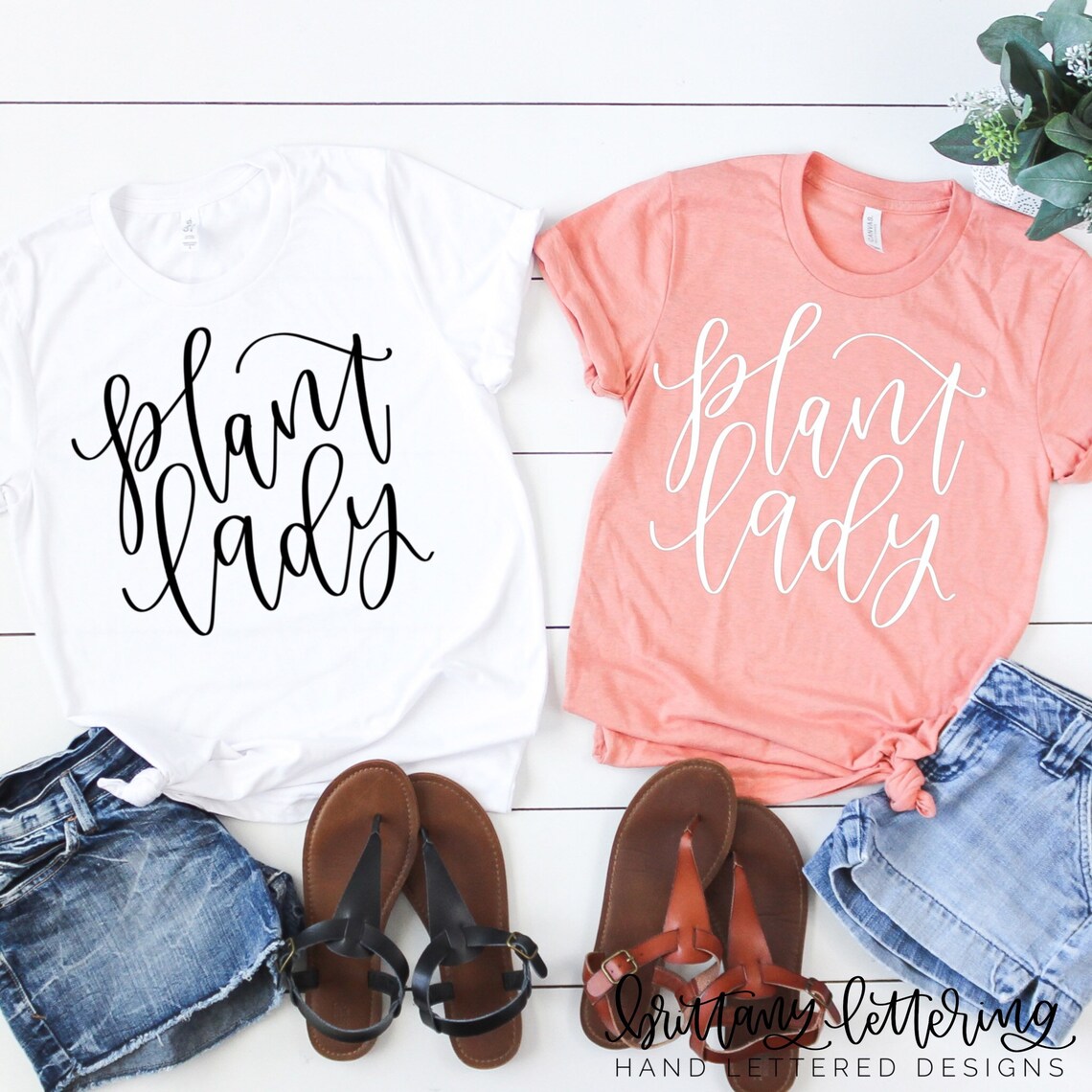 Plant Lady SVG Plant Lady Hand Lettered SVG | Etsy