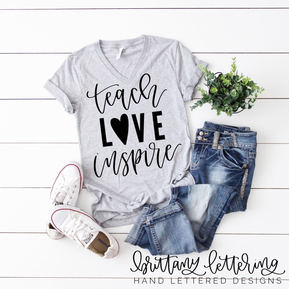 Teach Love Inspire SVG Teach Love Inspire Teacher SVG - Etsy