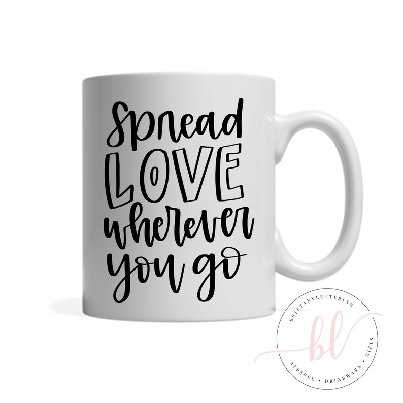Spread Love Wherever You Go SVG Spread Love SVG Spread - Etsy