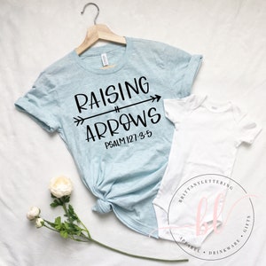 Raising Arrows SVG Raising Arrows Christian SVG Hand Lettered SVG - Etsy