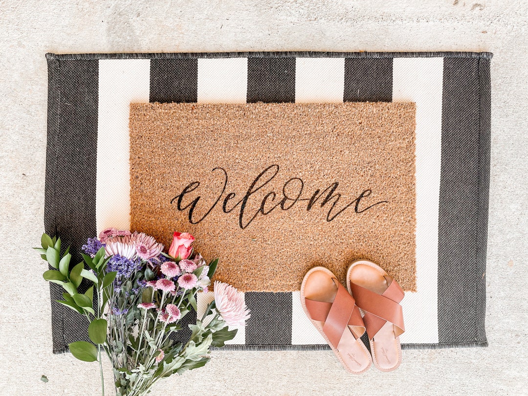 Welcome Doormat SVG - Welcome SVG - Wedding Sign SVG - Welcome Wedding ...