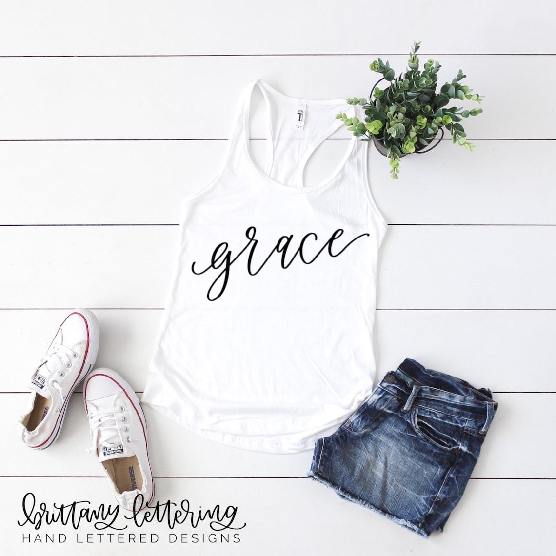 Grace SVG Grace Hand Lettered SVG | Etsy