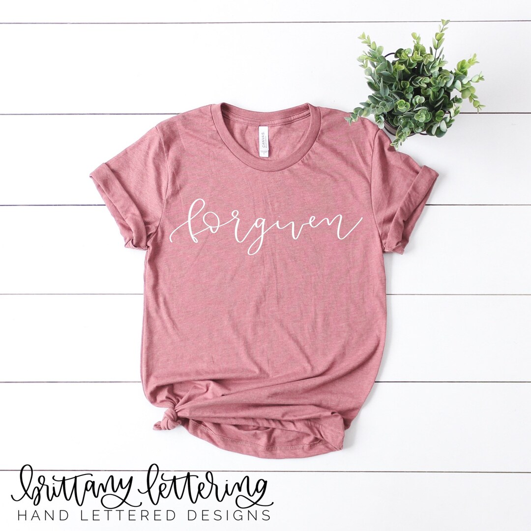 Forgiven SVG Forgiven Christian SVG - Etsy