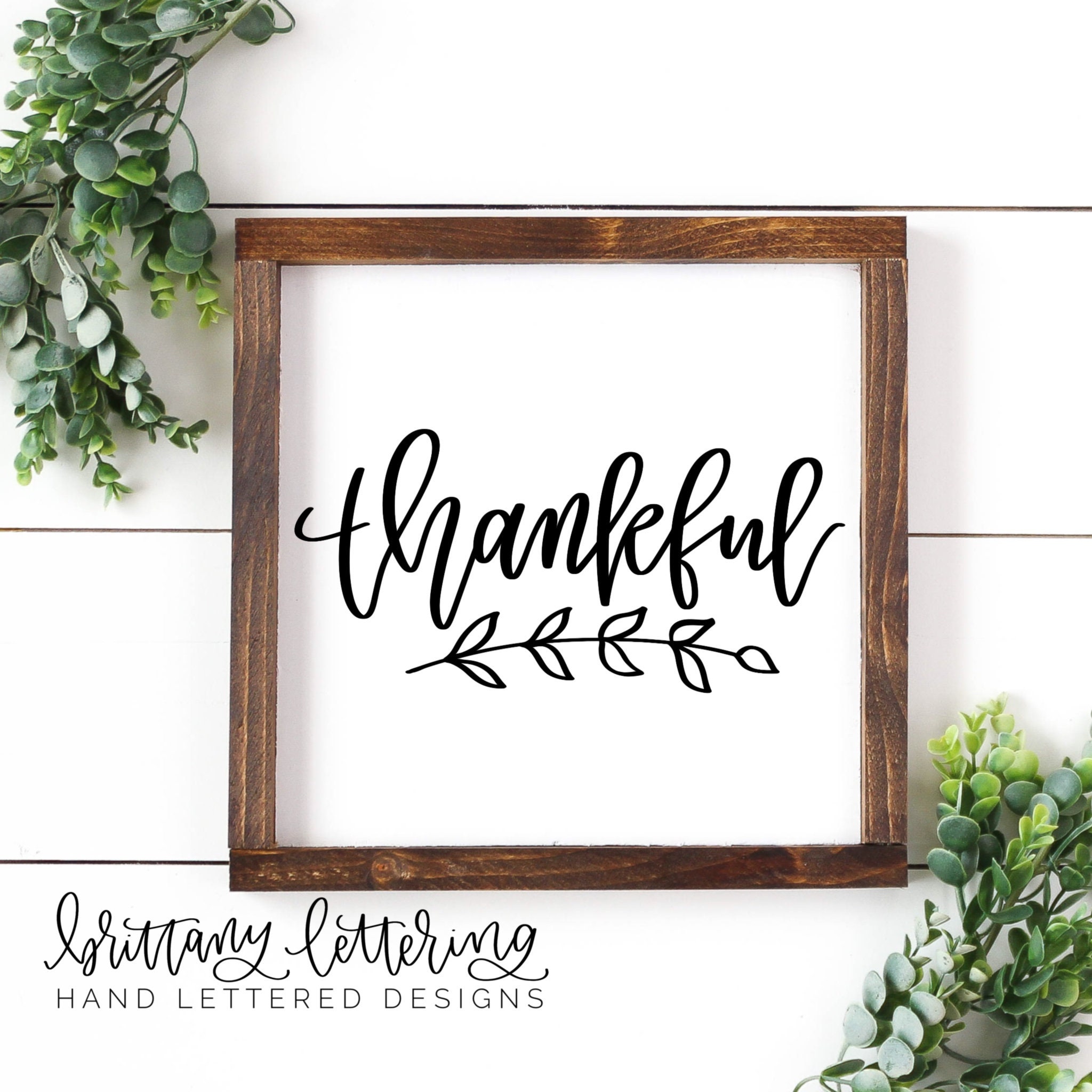 Thankful SVG Thankful Fall SVG Fall Autumn SVG | Etsy