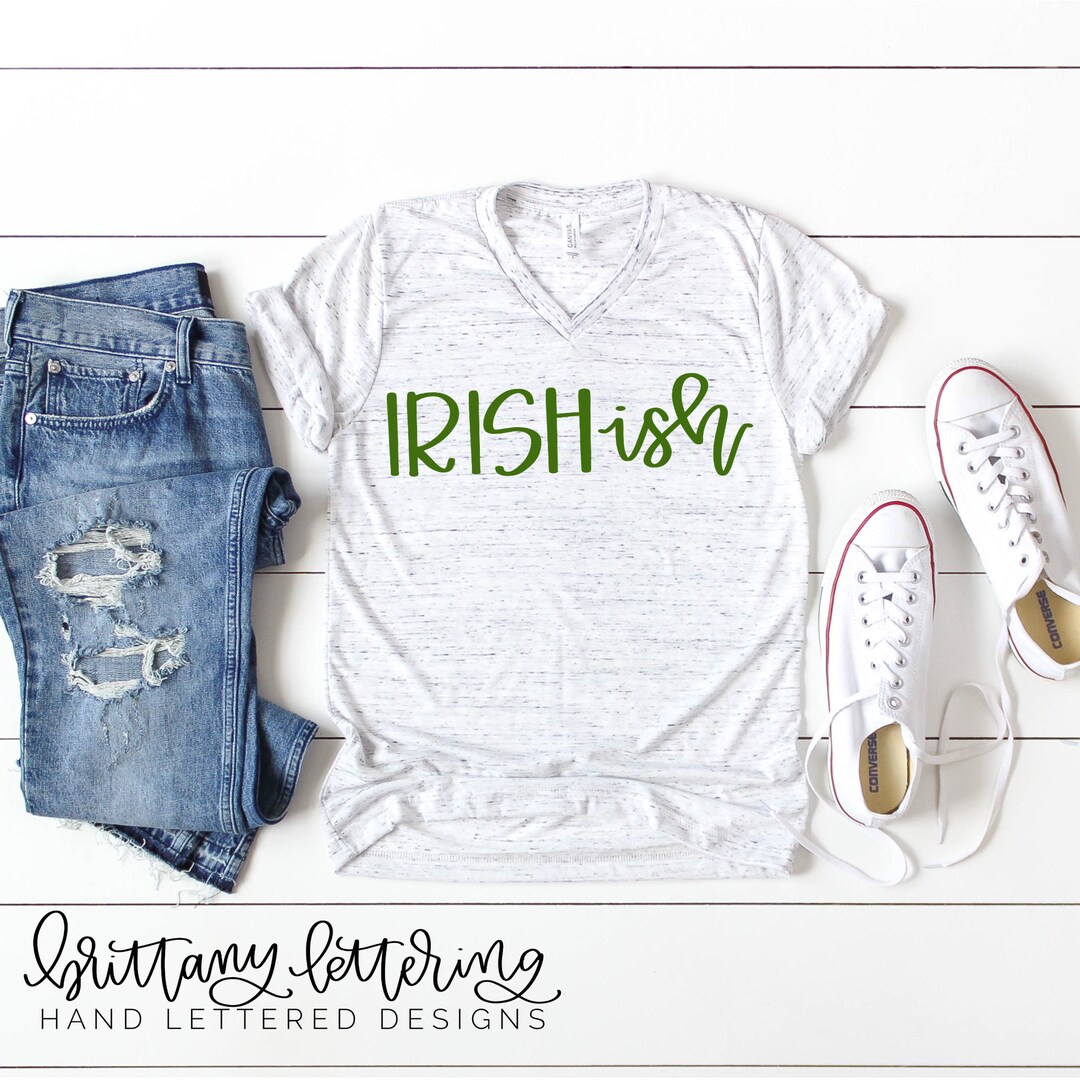 Irish-ish Irish SVG Irish Hand Lettered SVG St - Etsy