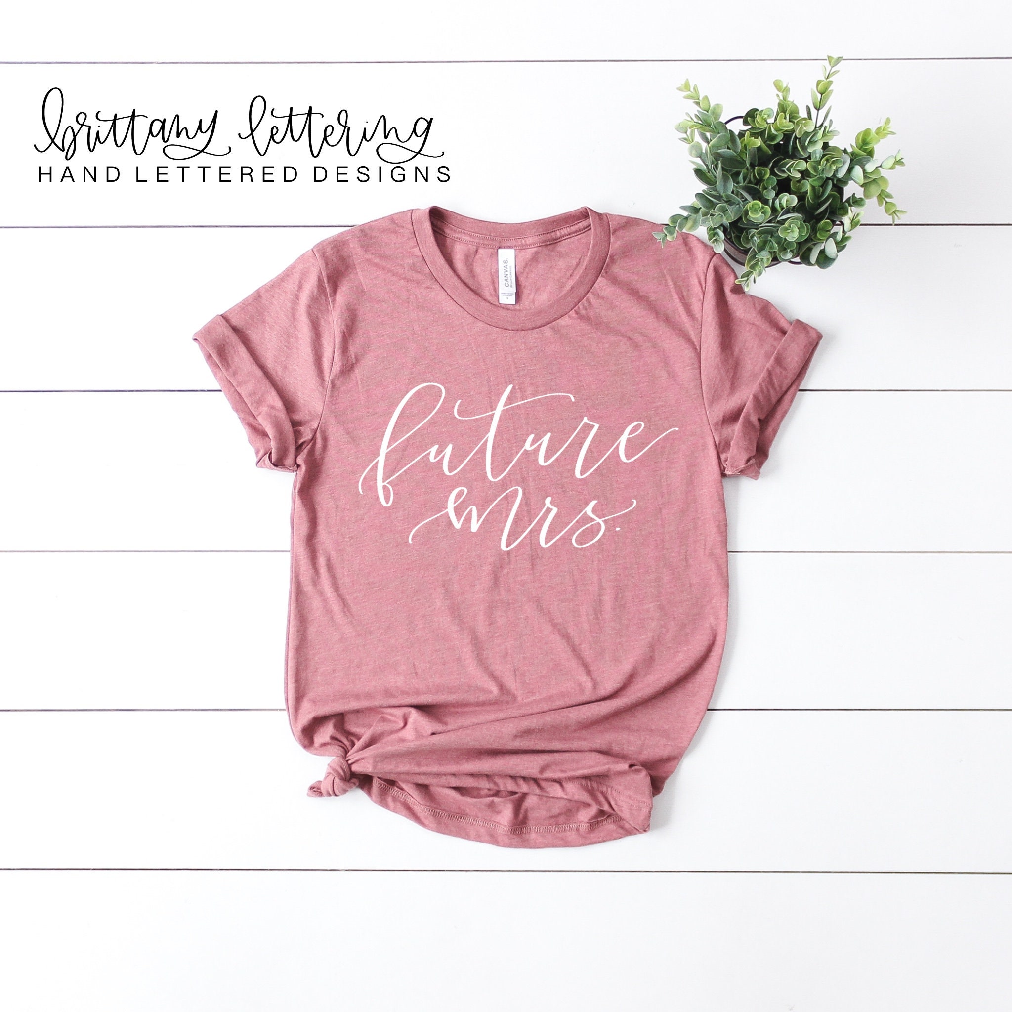 Future Mrs SVG Future Mrs Hand Lettered SVG | Etsy