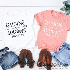 Raising Arrows SVG Raising Arrows Christian SVG Hand Lettered SVG - Etsy