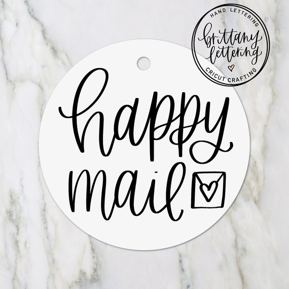 Happy Mail SVG Happy Mail Small Business SVG Small - Etsy