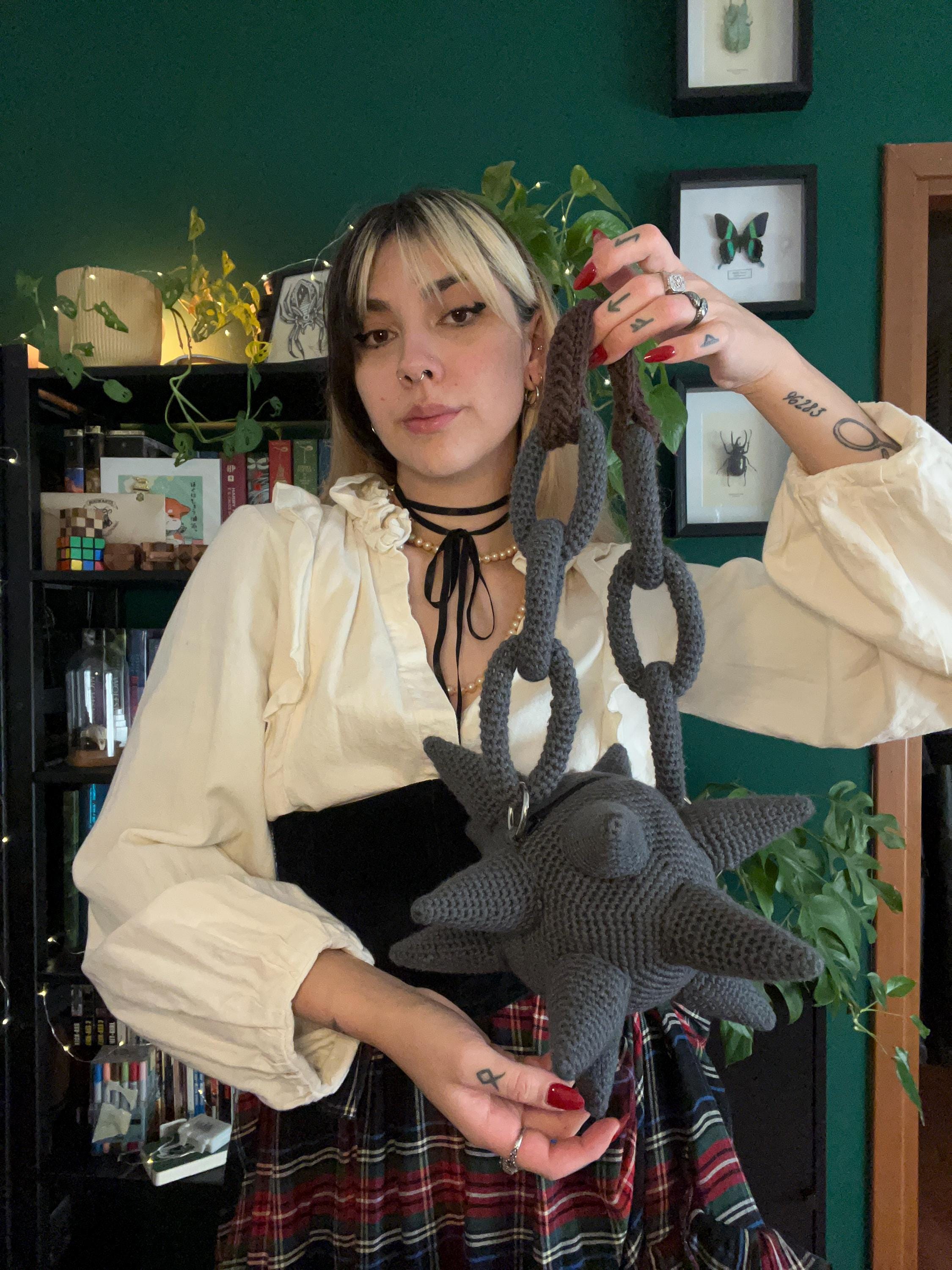 Crochet Flail Bag PDF PATTERN - Etsy