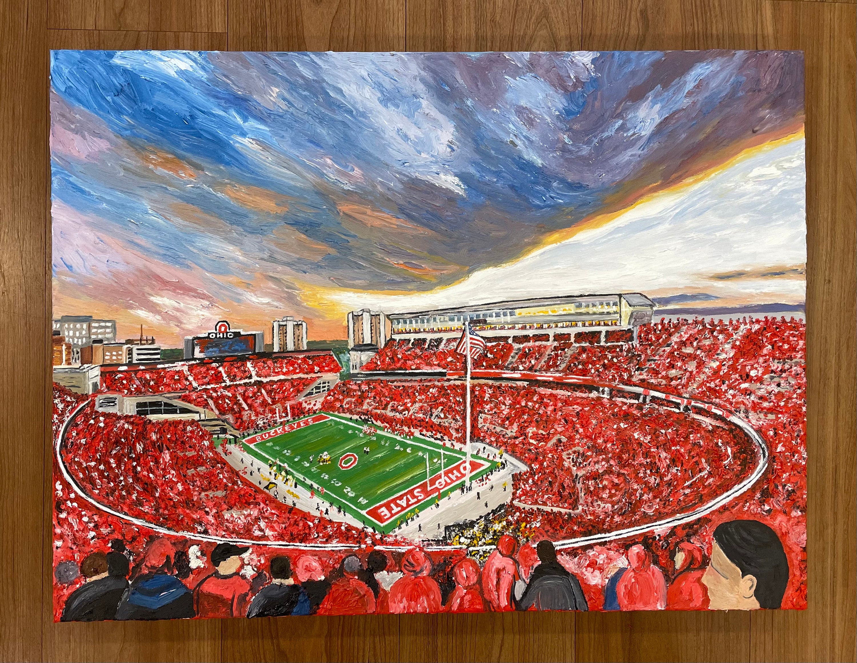 Stadium Oil Paintings - Etsy