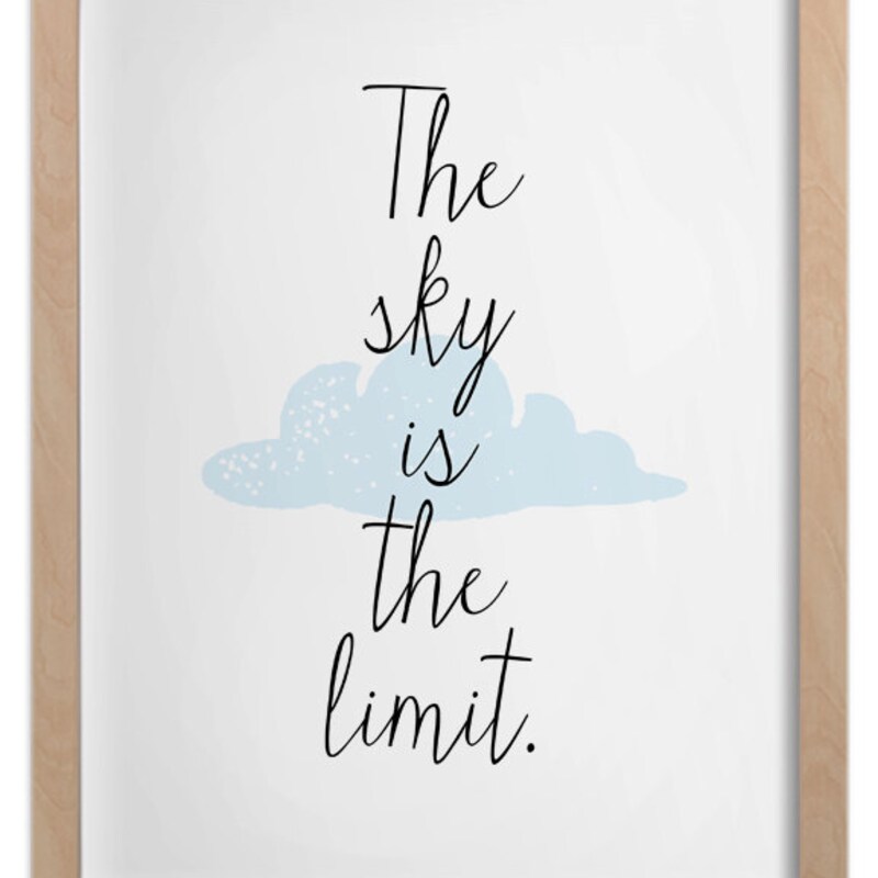 The Sky is the Limit - Etsy